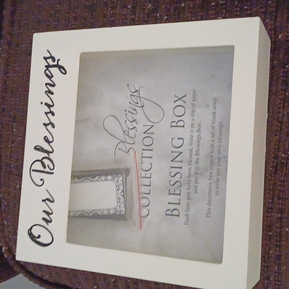 Accents | Our Blessings Collection Blessings Shadow Blessing Box | Poshmark